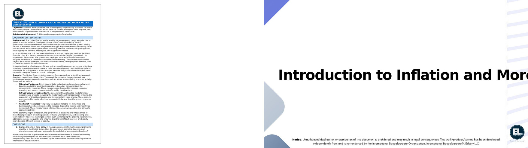 DP Economics - Macroeconomics Unit 3