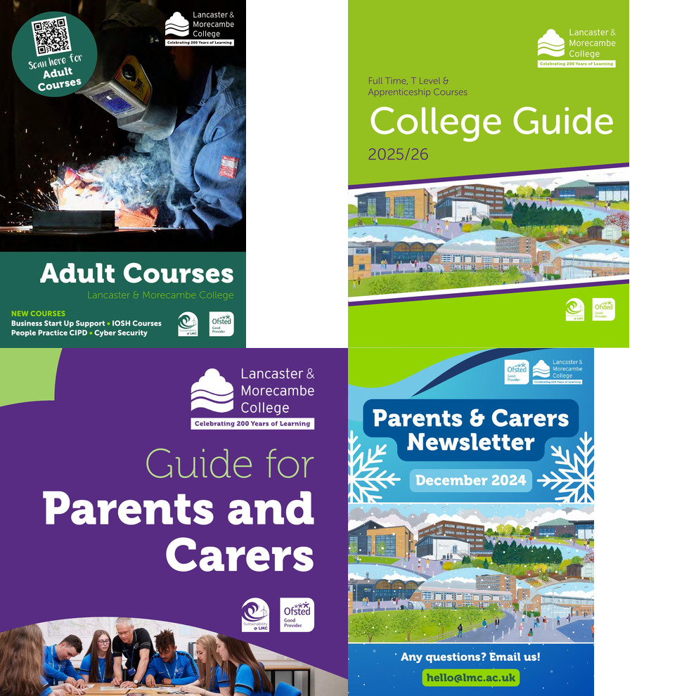 View our current course guides and newsletters