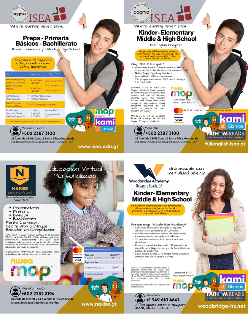 Catalogo ISEA & Woodbridge Academy