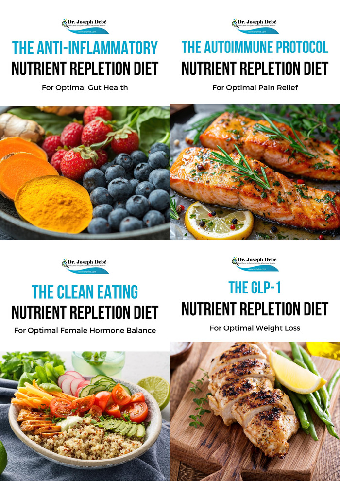 Dr. Debé's FREE Nutrient Repletion Dietary Plans