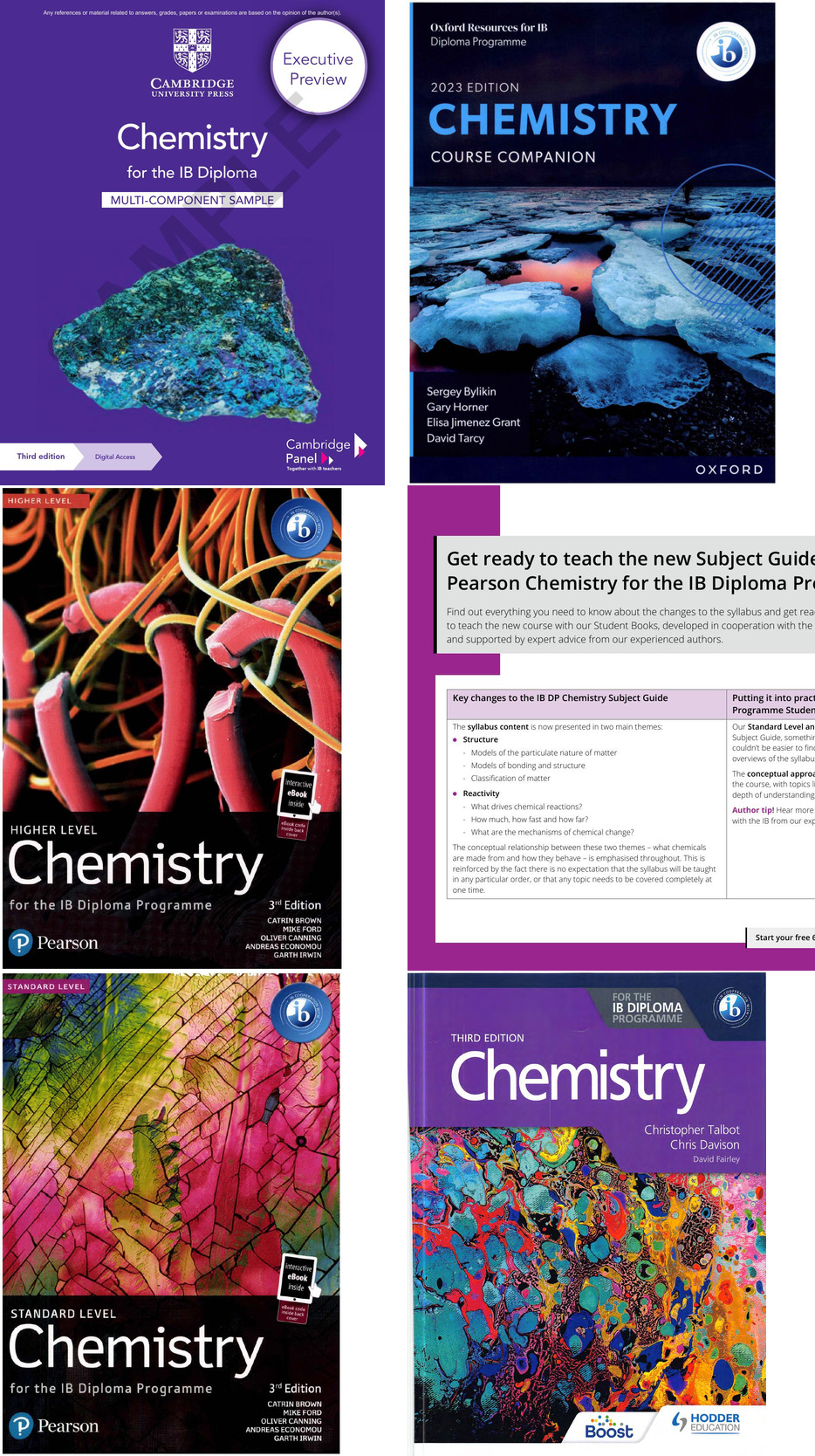 DP Chemistry Digital Sample Books