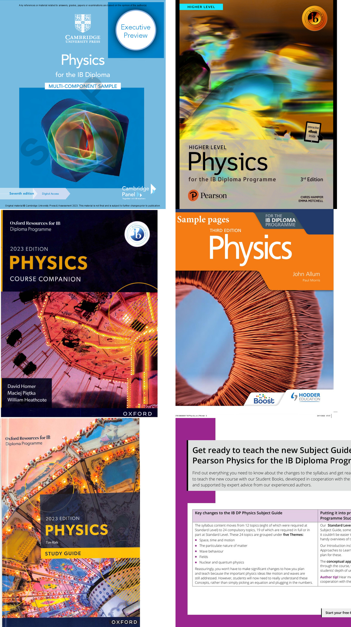 DP Physics Digital Sample Resources