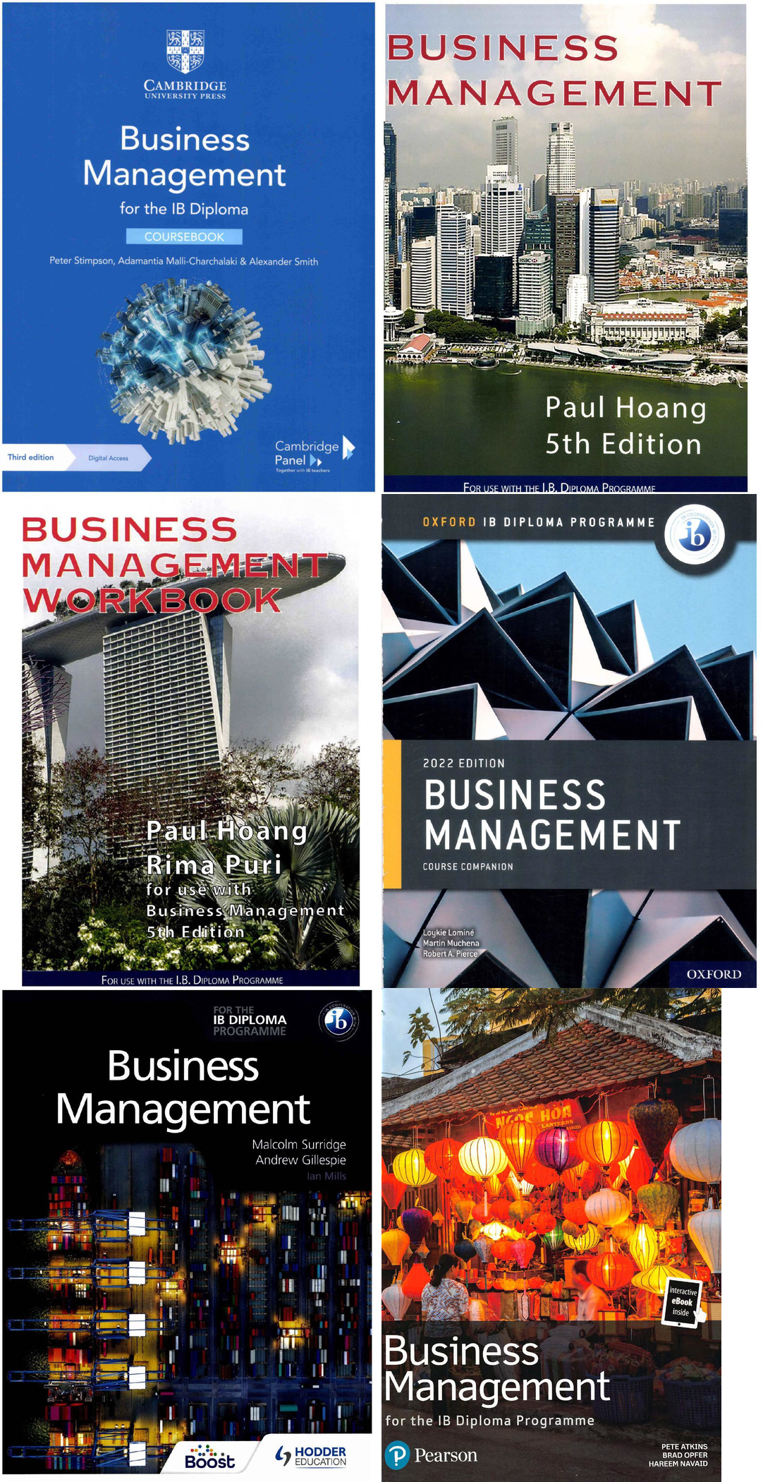 DP Business Management Digital Sample Resources