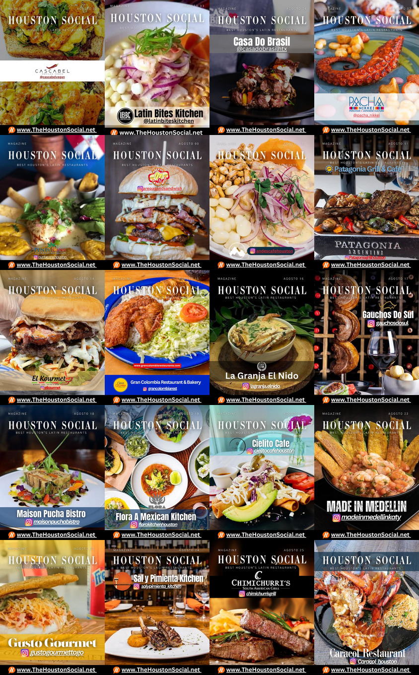 Ago 2023 /Best Houston's Latin Restaurants