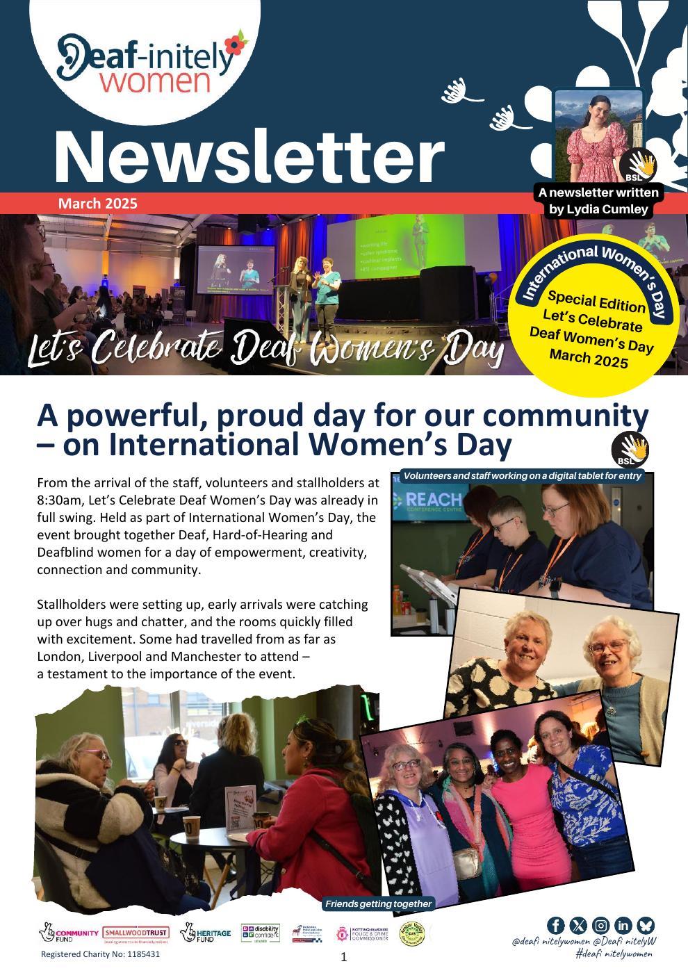 Deaf-initely Women - IWD | PDF to Flipbook