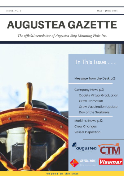 Augustea Gazette Issue No. 3