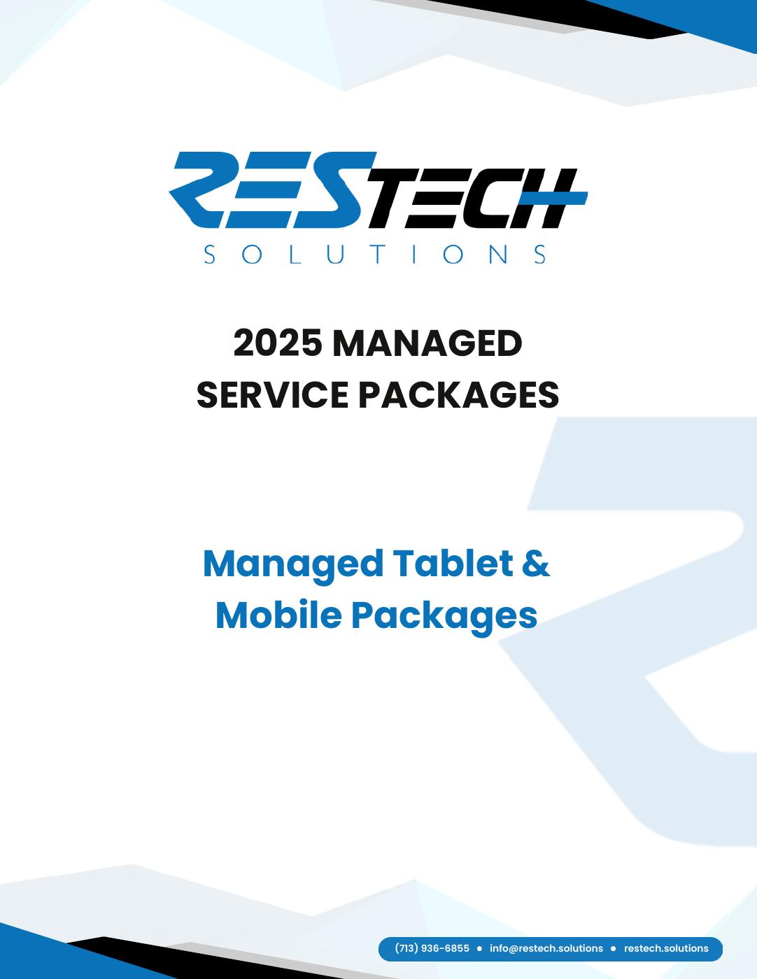 Managed Tablet & Mobile Packages