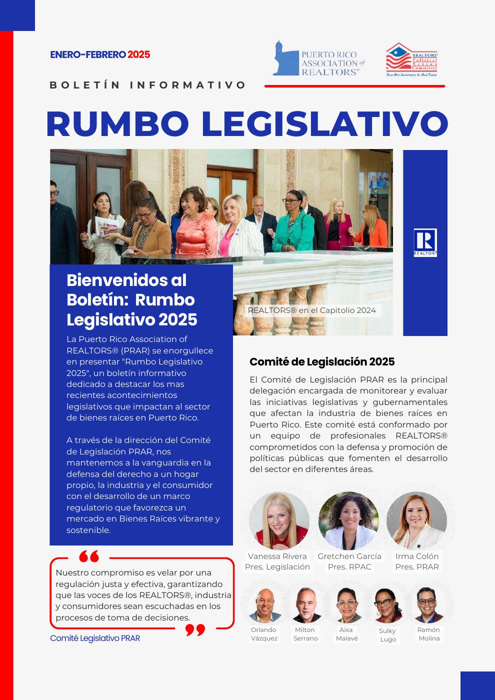 Boletín informativo- RUMBO LEGISLATIVO | PDF to Flipbook