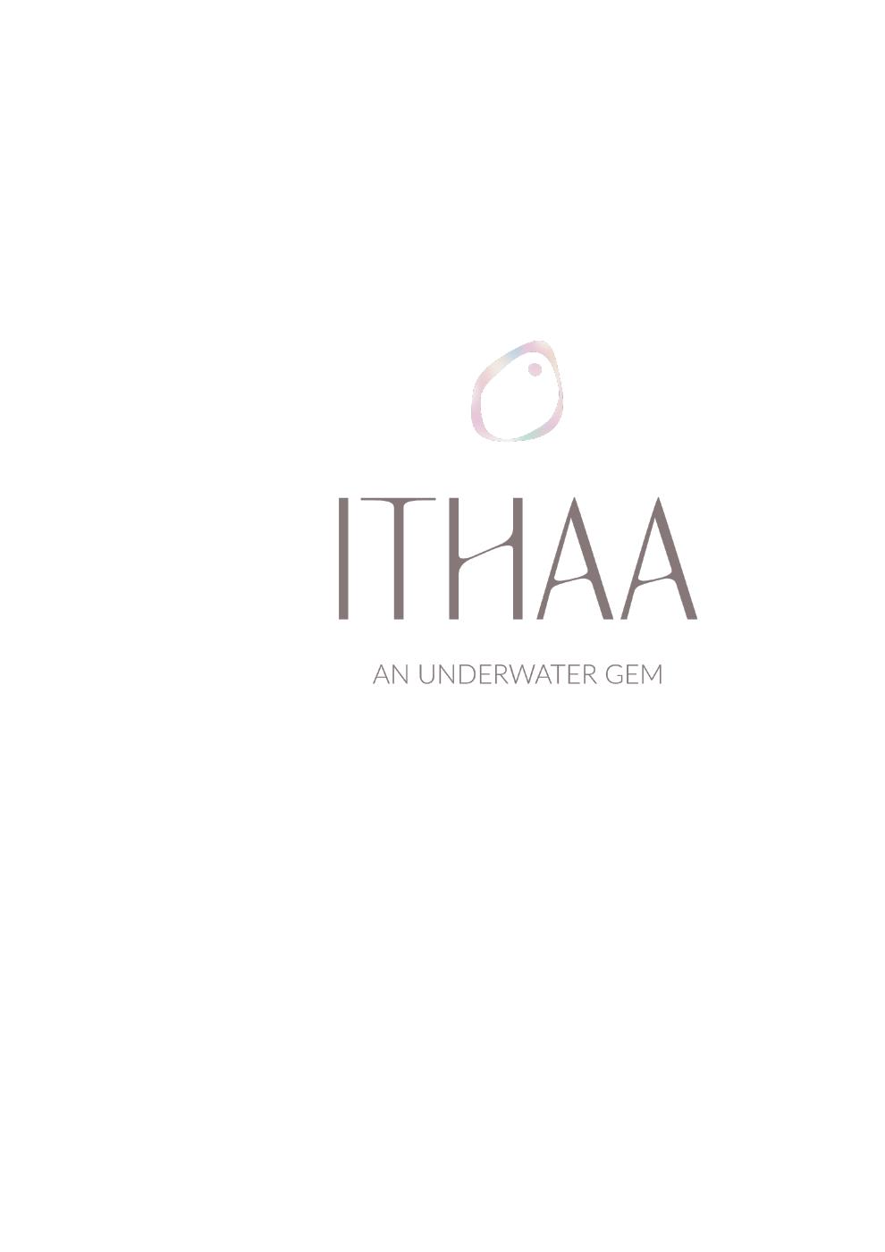 Ithaa Restaurant | Dinner Menu