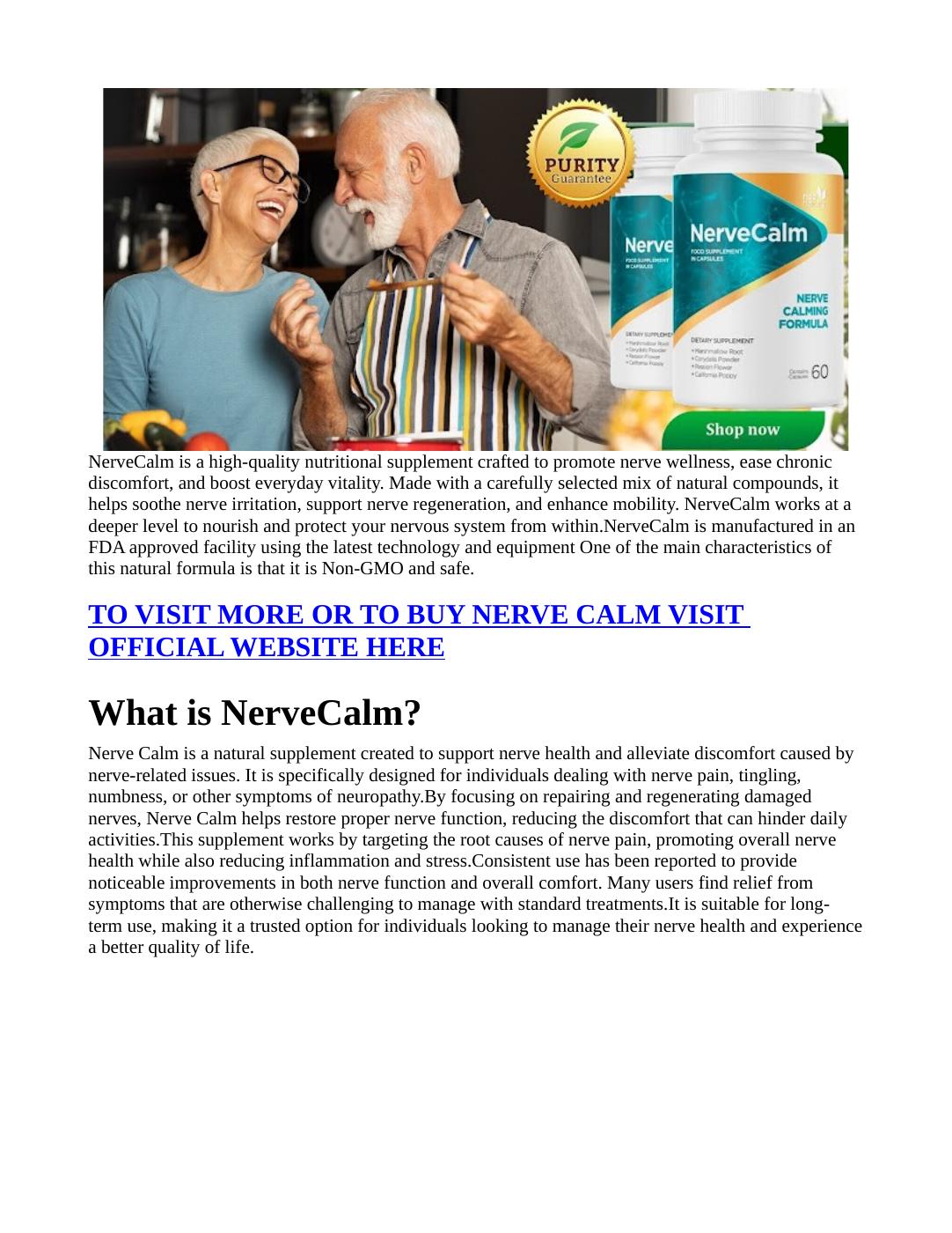 Nerve Calm (IMPORTANT WARNING!!) Does It no Any Trick? | PDF to Flipbook
