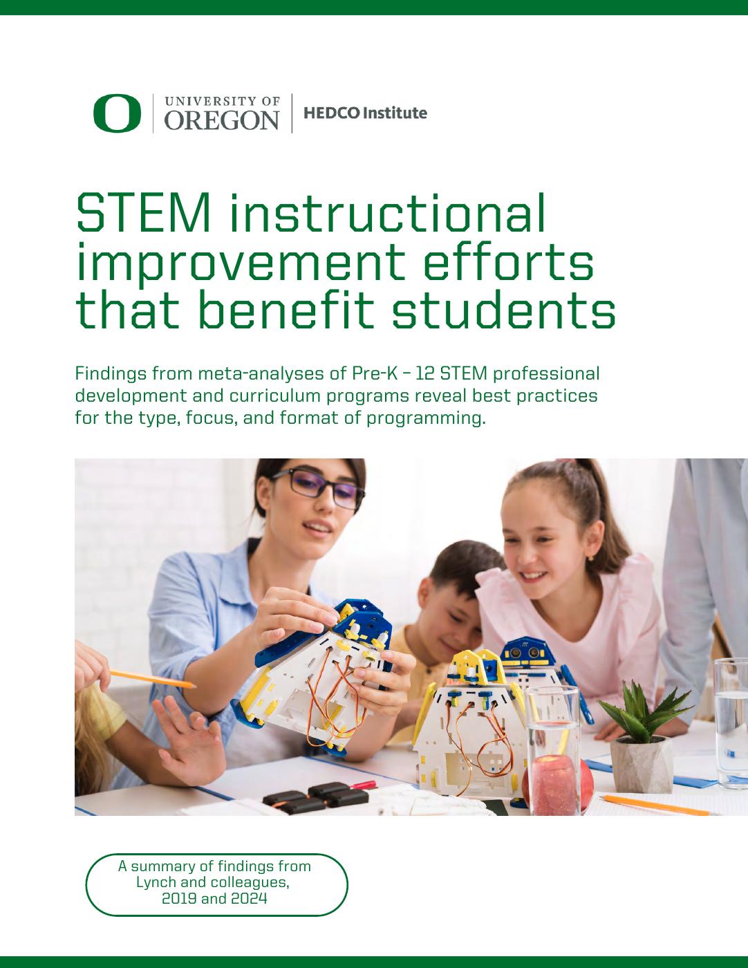 Stem Instructional Improvement Efforts That Benefit Students