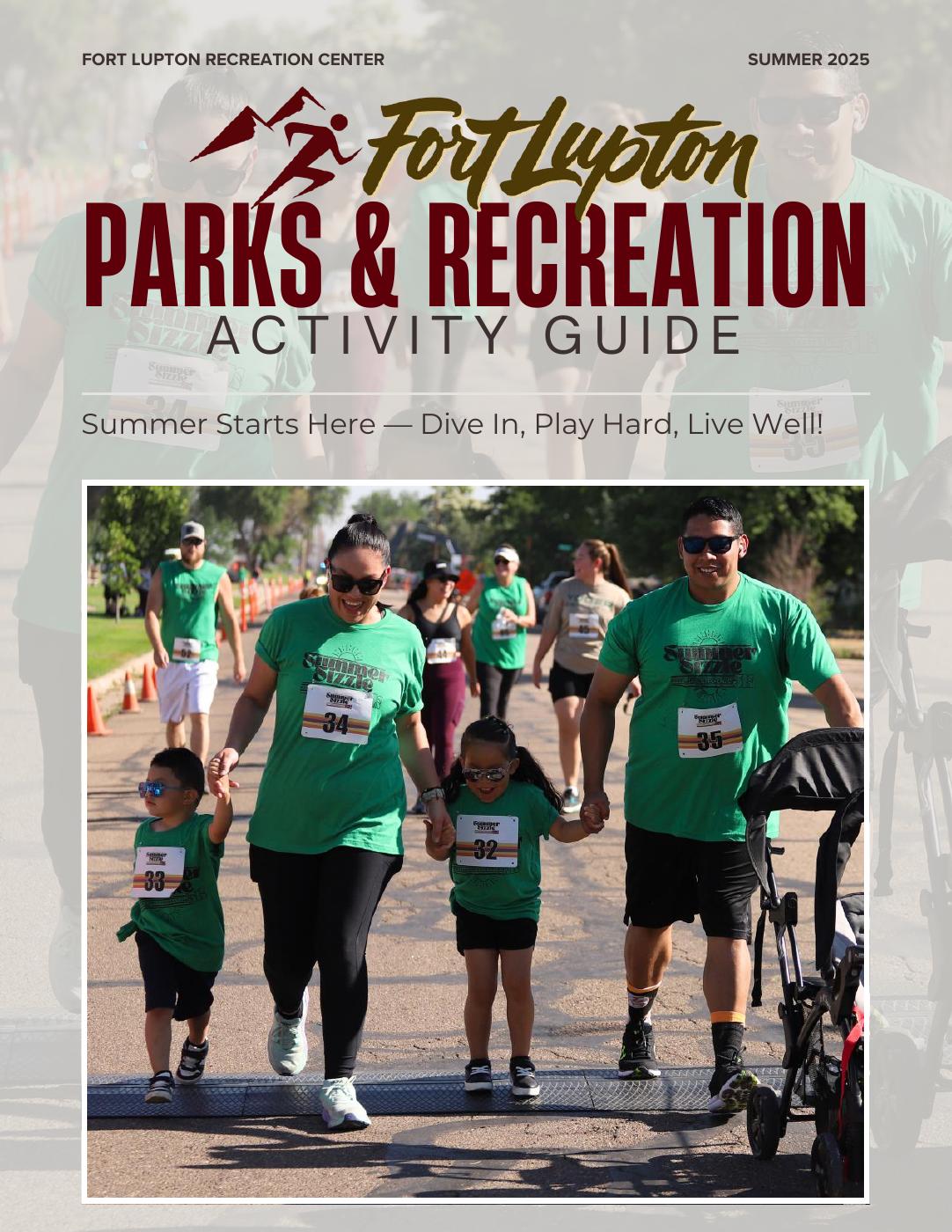 Fort Lupton Recreation Center Activity Guide Summer 2025 | PDF to Flipbook