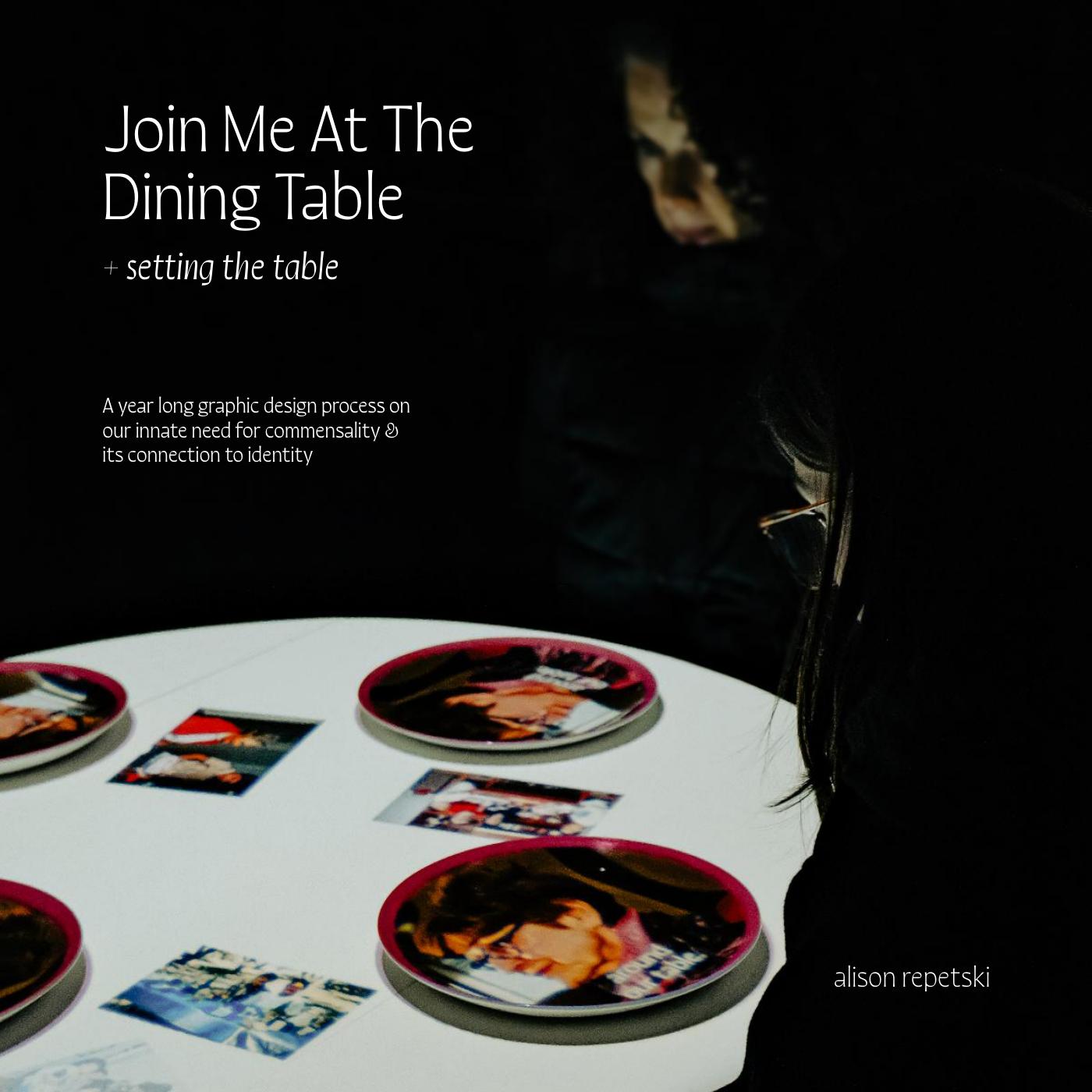 Join Me At The Dining Table, A Design Process | PDF to Flipbook