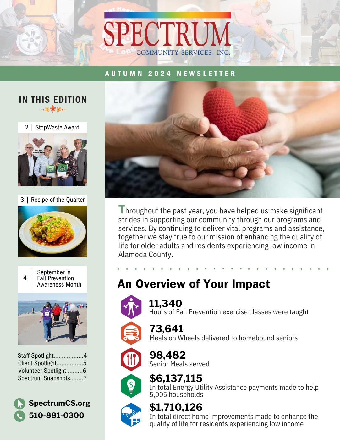 Spectrum Community Services | PDF to Flipbook