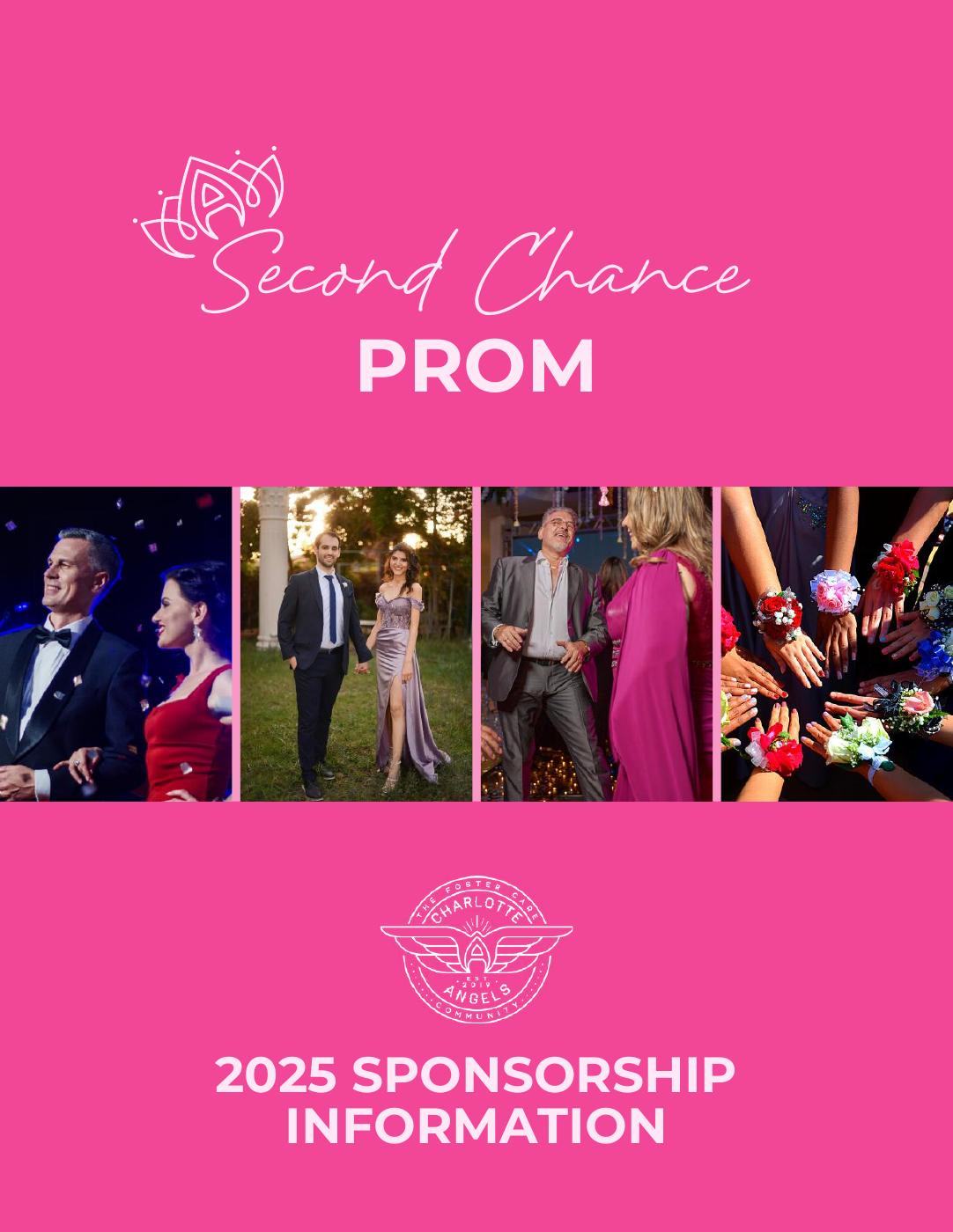 Second Chance Prom Sponsorship