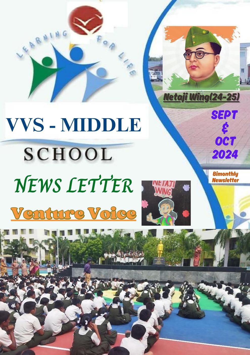 VVS NETAJI WING - MIDDLE SEPT & OCT 2024 NEWSLETTER | PDF to Flipbook