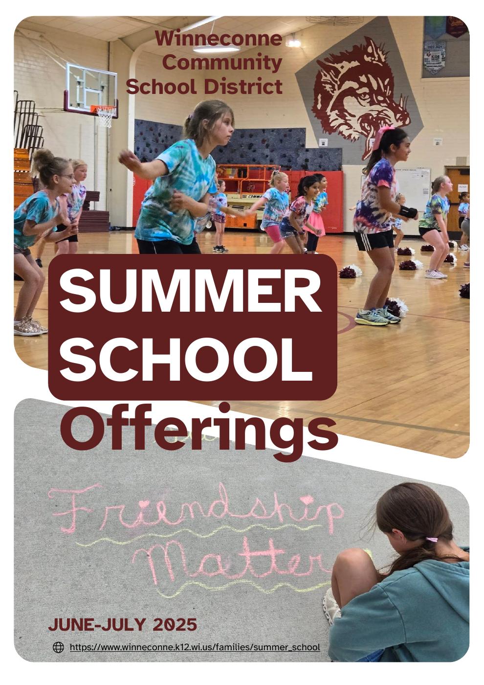 2025 WCSD Summer School Booklet | PDF to Flipbook