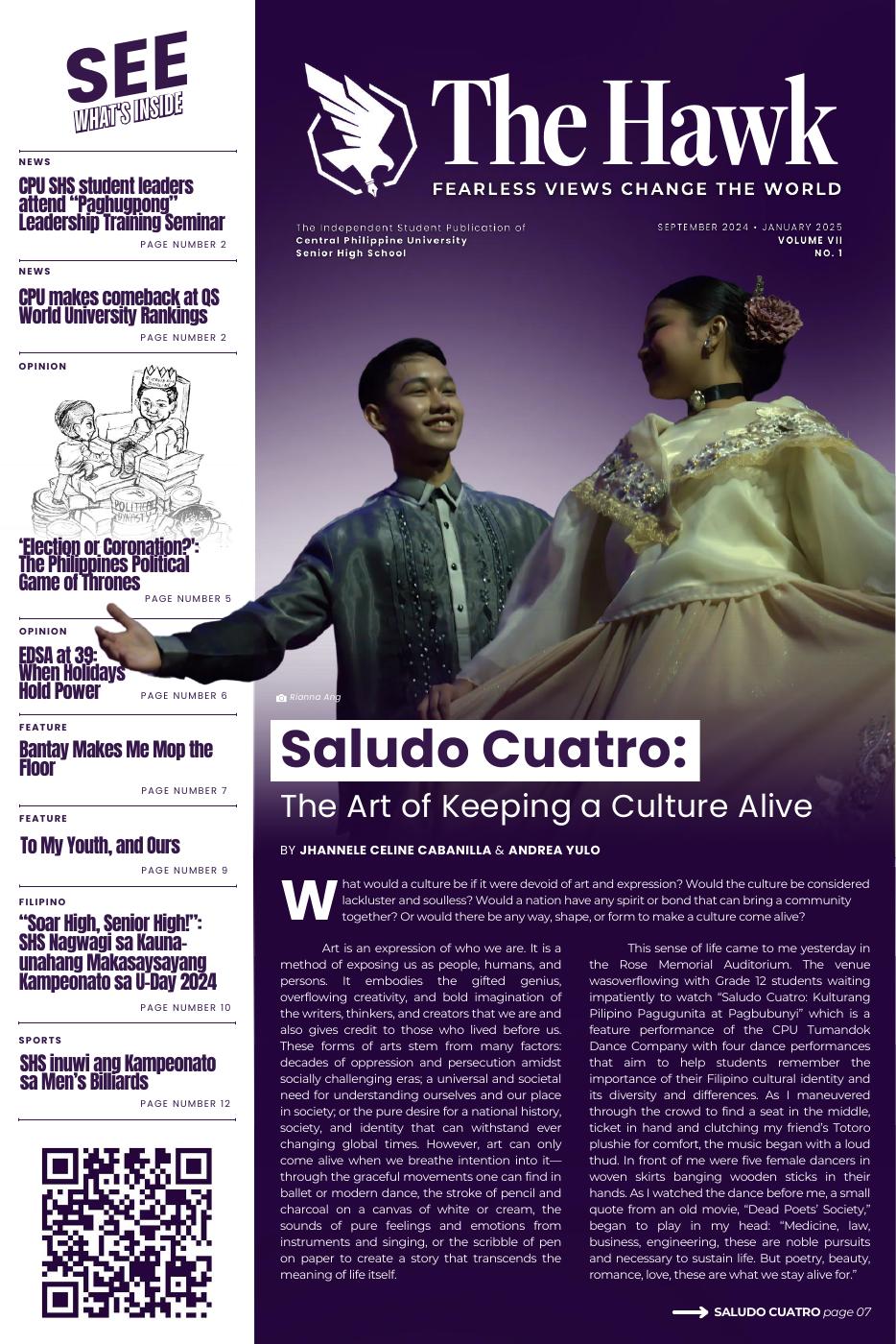 The Hawk Newsletter | PDF to Flipbook