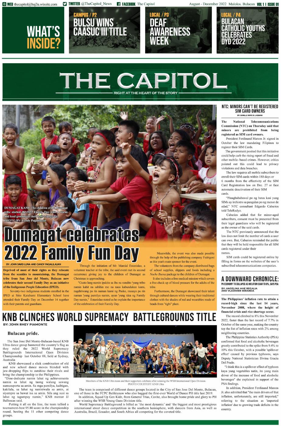 The Capitol Broadsheet | PDF to Flipbook