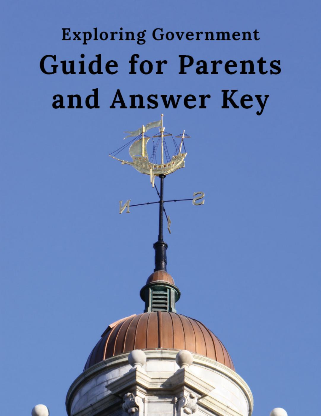 Exploring Government Guide for Parents and Answer Key