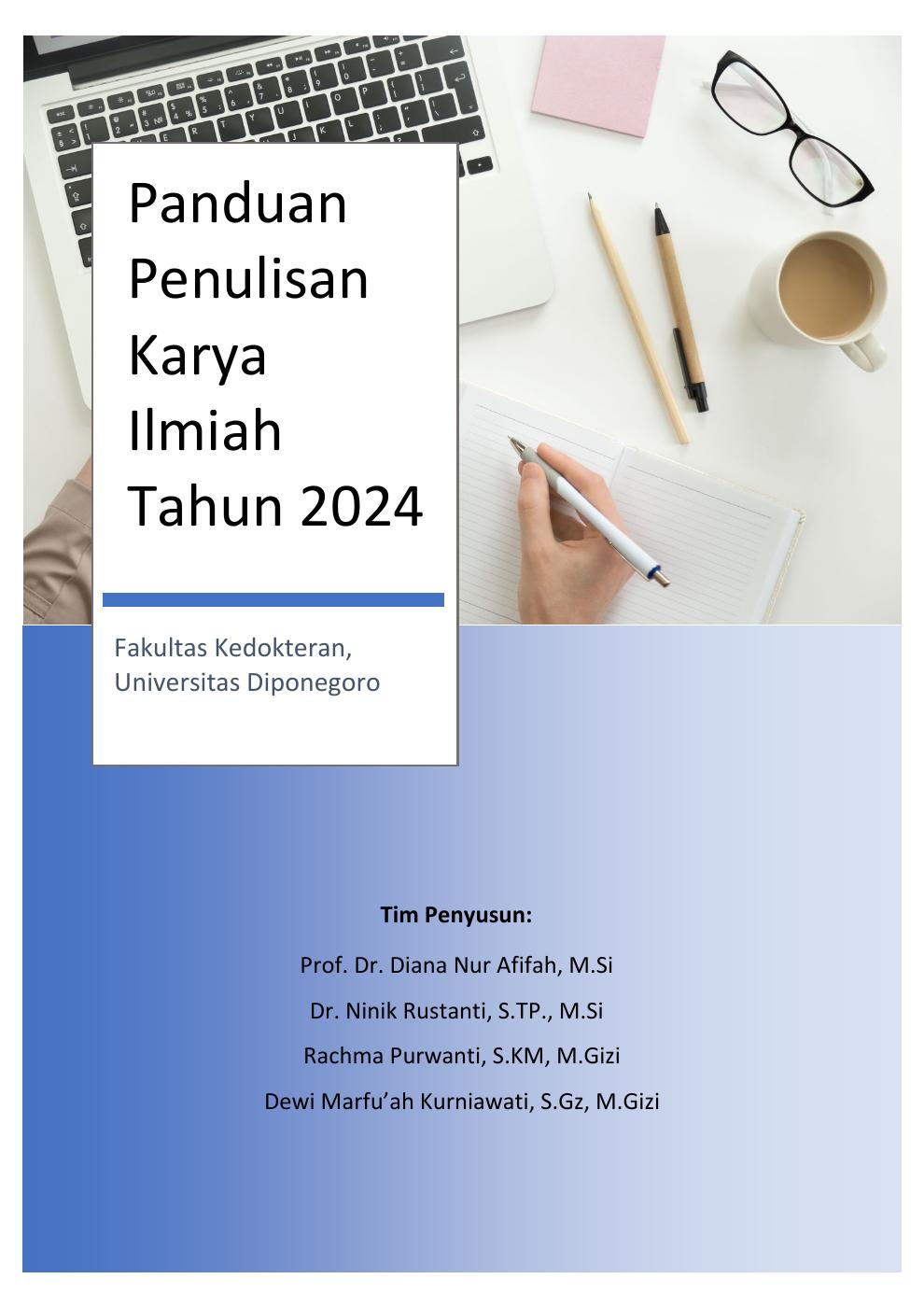 Panduan Penulisan KTI 2024 | PDF to Flipbook