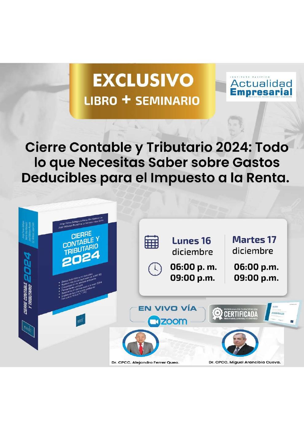 Cierre Contable y Tributario 2024: Todo lo que Necesita Saber sobre ...