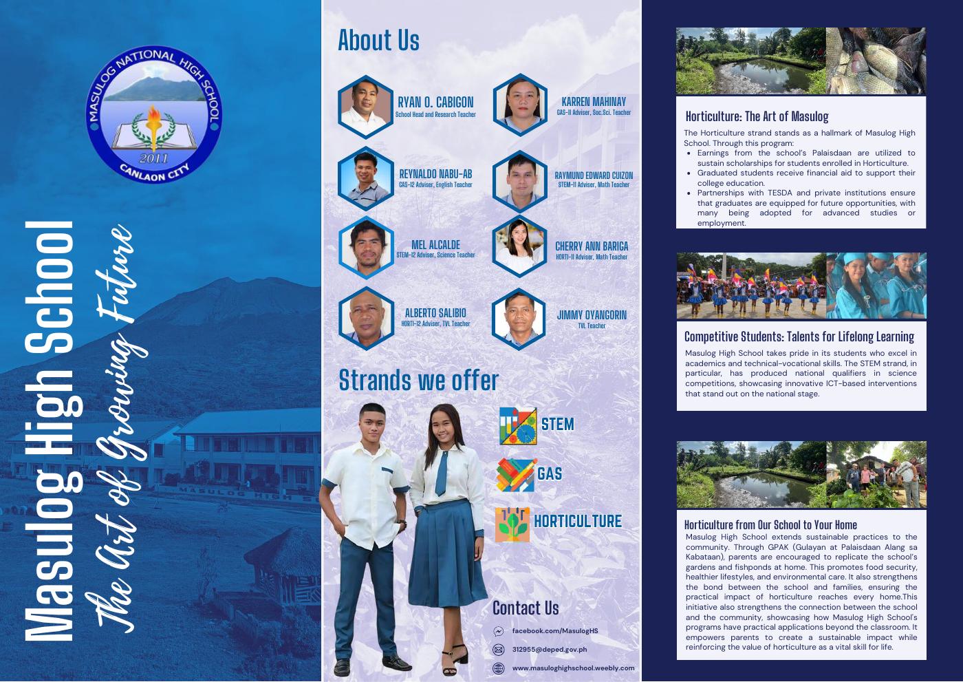 MASULOG HIGH SCHOOL | PDF to Flipbook