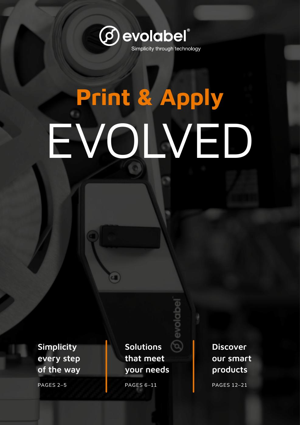 Evolabel Product Brochure