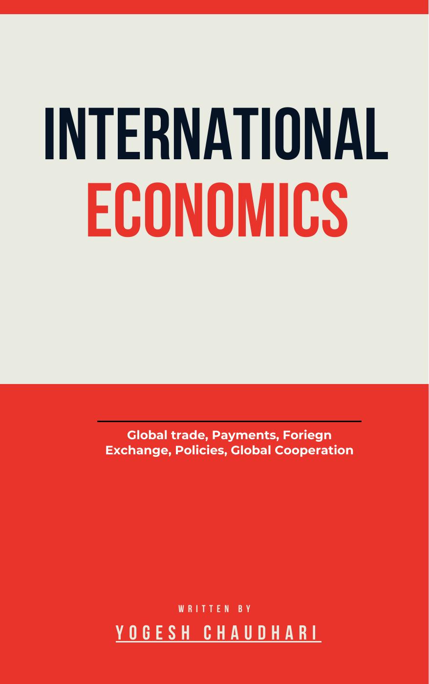 Theories Of International Economics | PDF to Flipbook