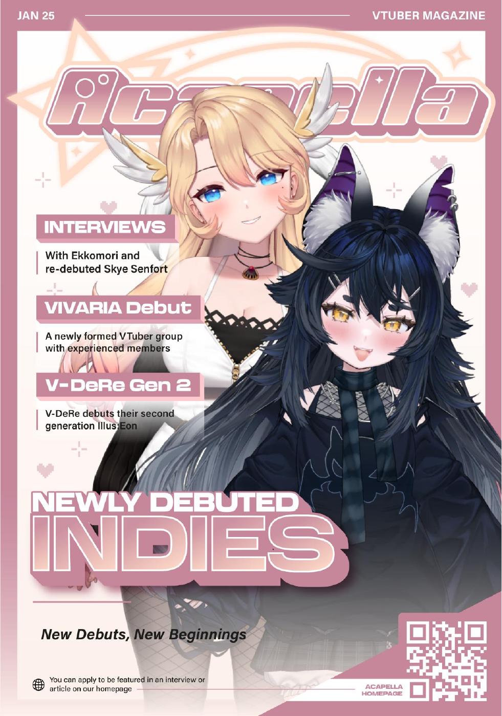 Acapella VTuber Magazine January 2025 Issue