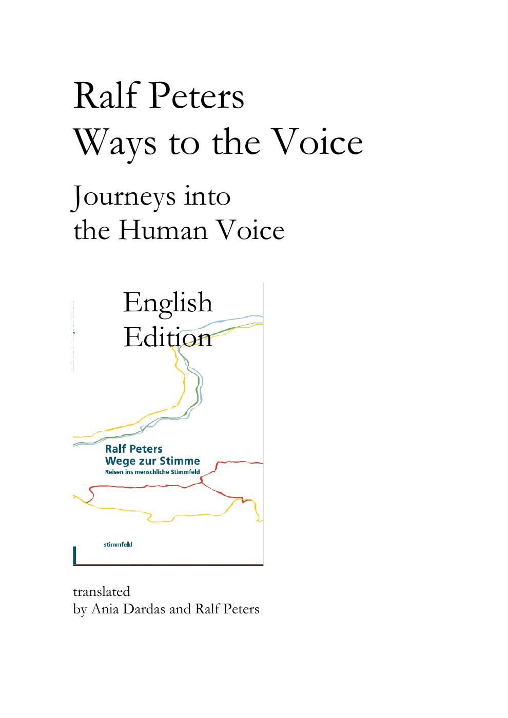 Ways to the Voice | PDF to Flipbook