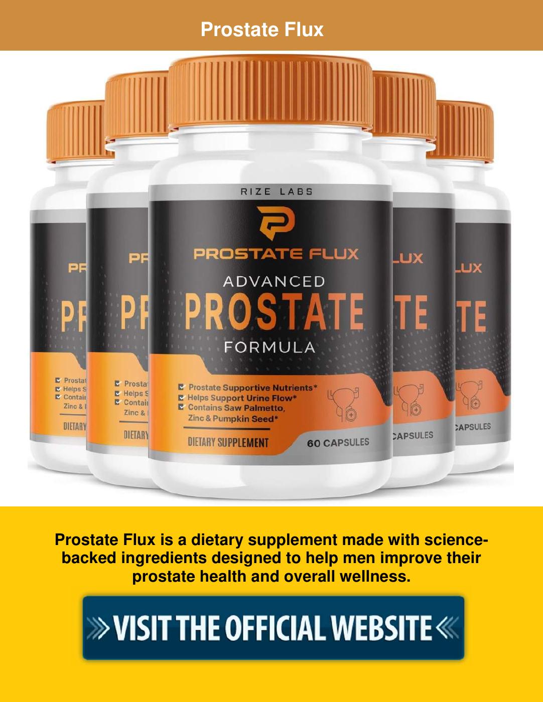 Prostate Flux Reviews And Complaints