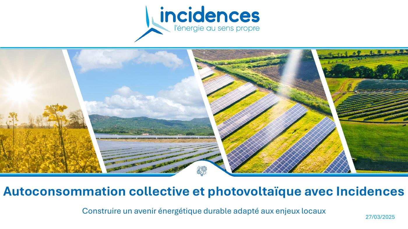 Autoconsommation collective et photovoltaïque avec Incidences | PDF to ...