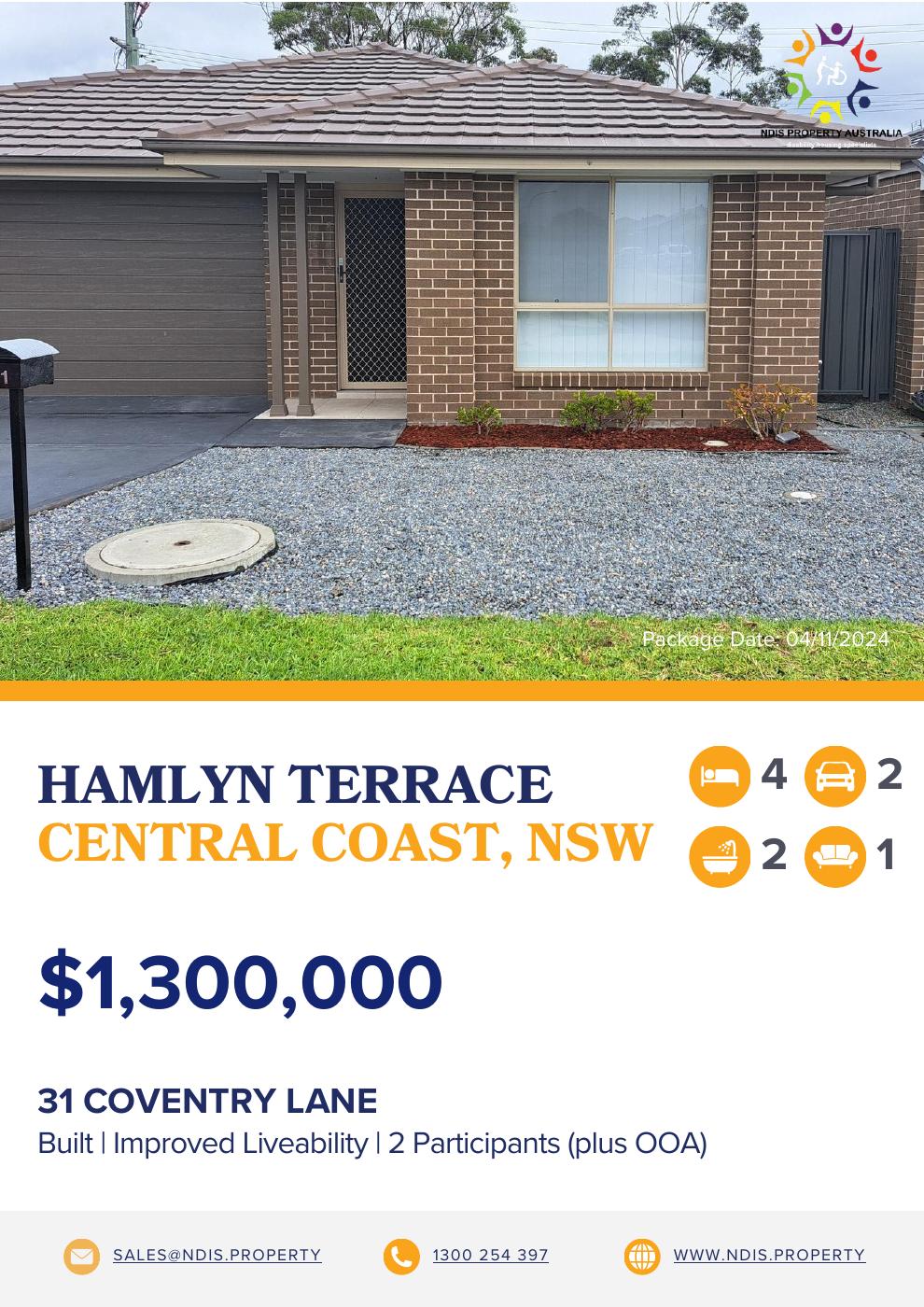 Hamlyn Terrace, Central Coast | PDF to Flipbook