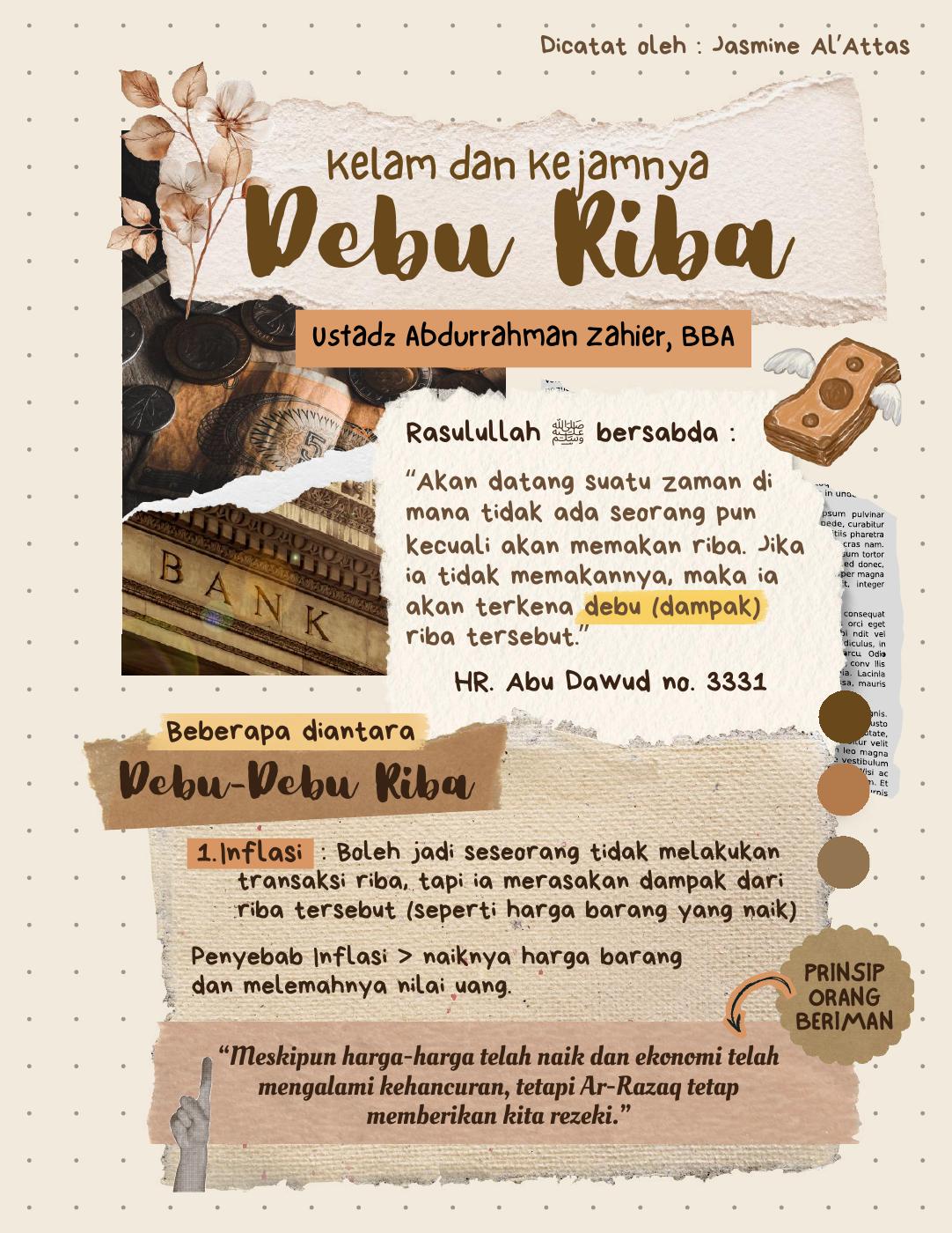 Kelam dan Kejamnya Debu Riba | PDF to Flipbook