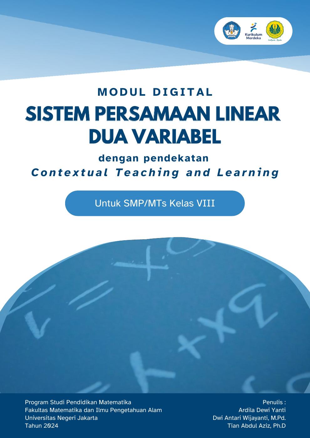 Final Product - Modul Digital Interaktif dengan Pendekatan CTL pada Materi SPLDV | PDF to Flipbook