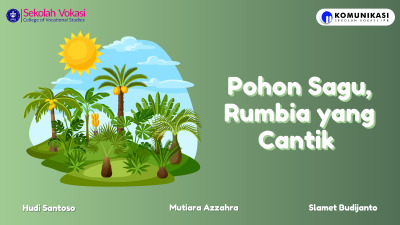Pohon Sagu, Rumbia yang Cantik