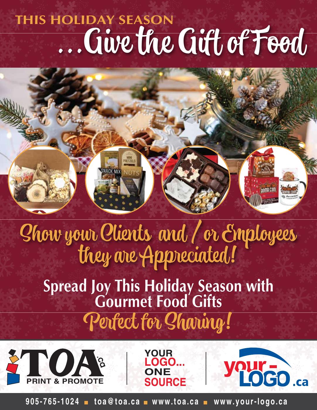 Give the Gift of Food for Clients and Employees