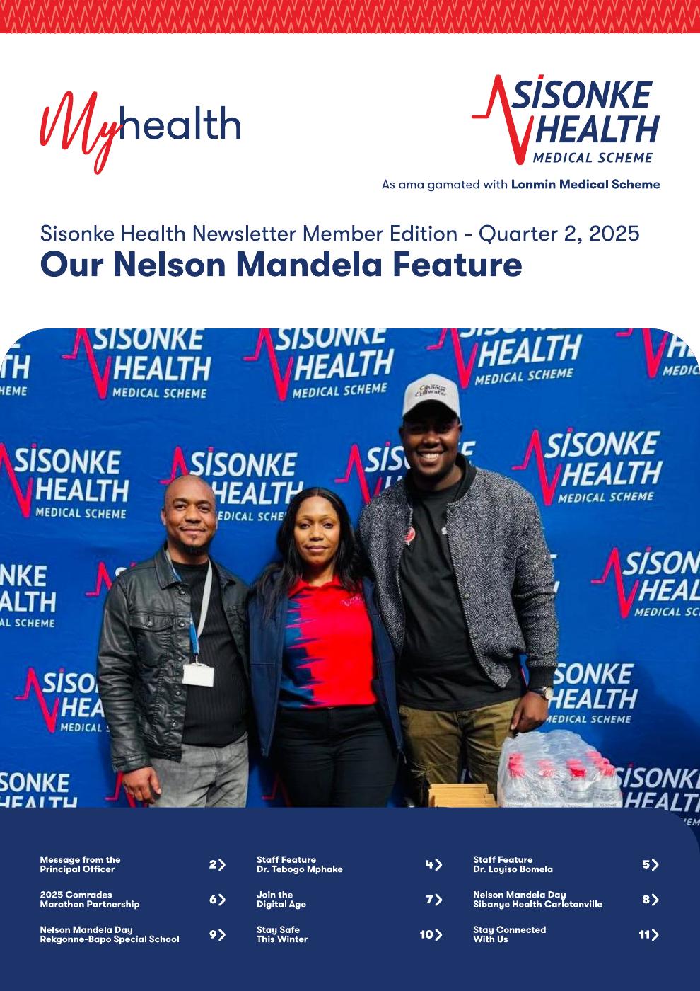 Sisonke Health Newsletter: Quarter 2, 2025 | PDF to Flipbook