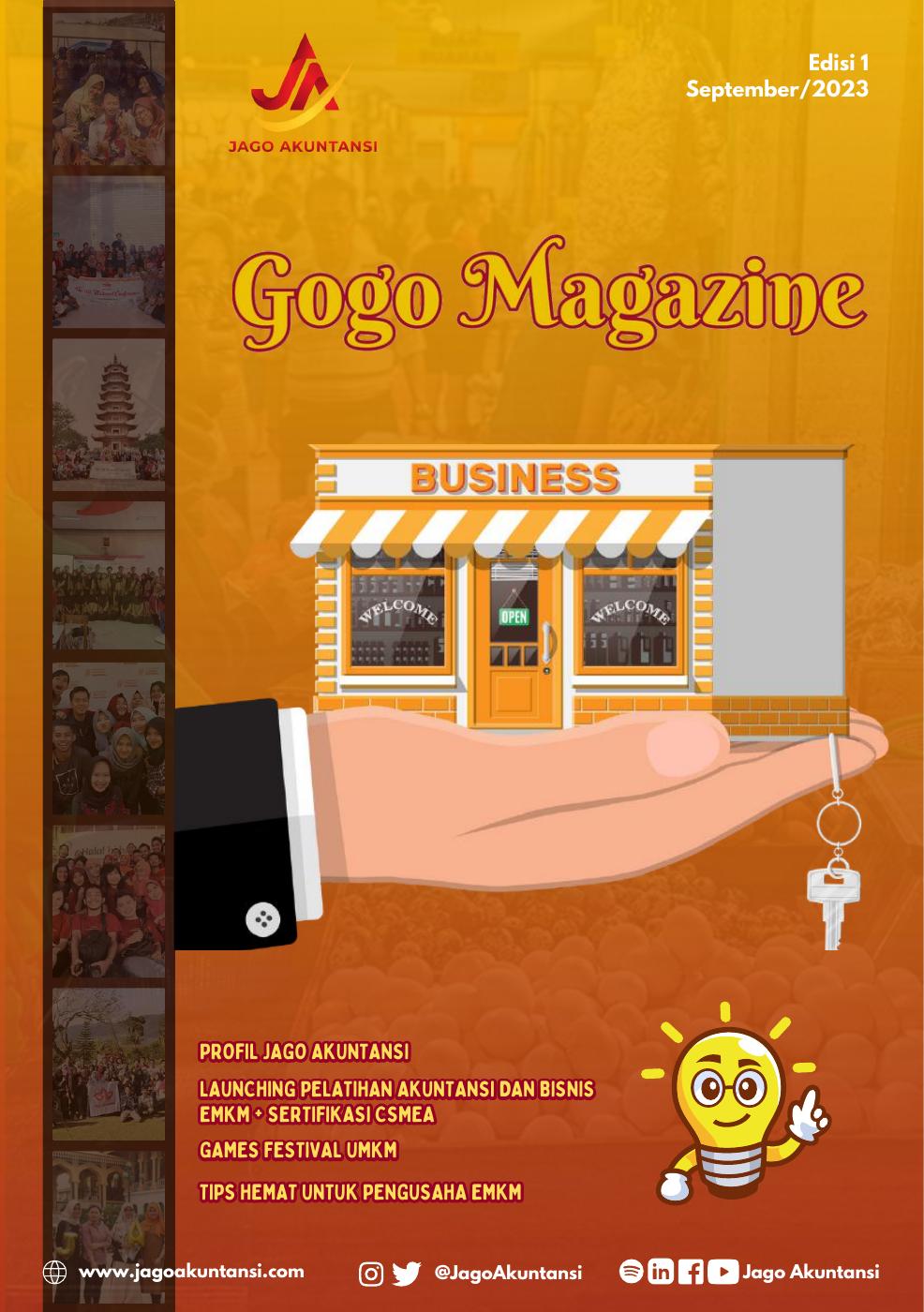 Gogo Magazine | PDF to Flipbook