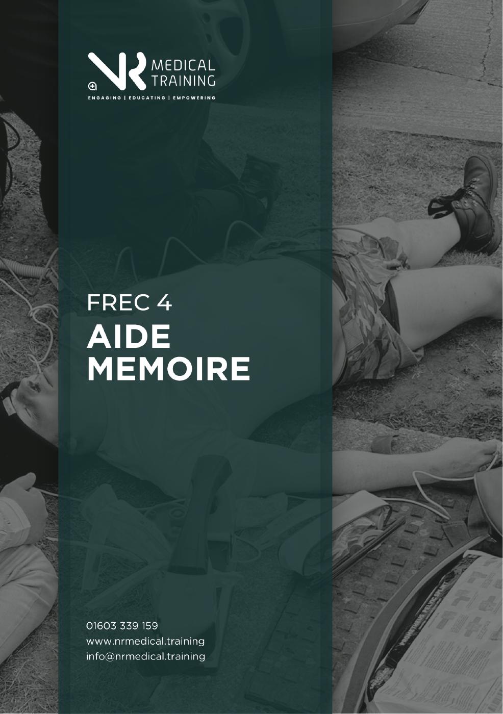 FREC 4 Aide Memoir
