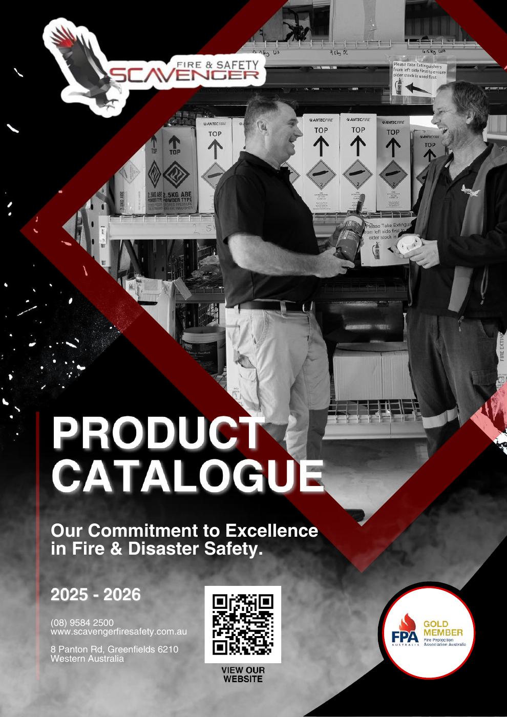 Scavenger Fire & Safety Service & Product Catalogue