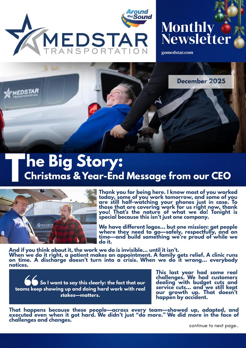 Medstar Newsletter | PDF to Flipbook