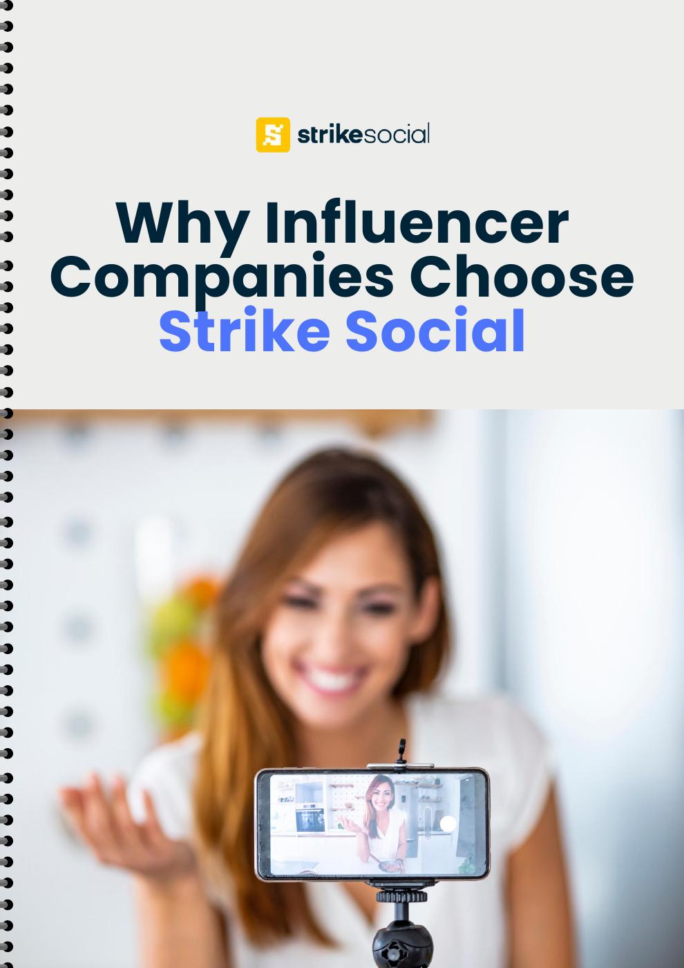 Why Influencer Companies Choose Strike Social v2