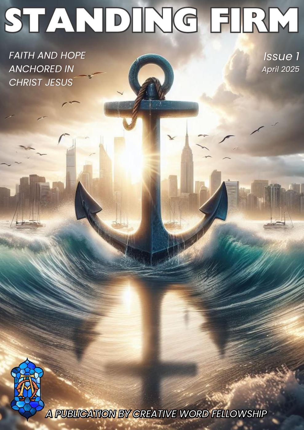 Standing Firm - Issue 1 Apr 2025, Faith and Hope Anchored in Christ Jesus | PDF to Flipbook