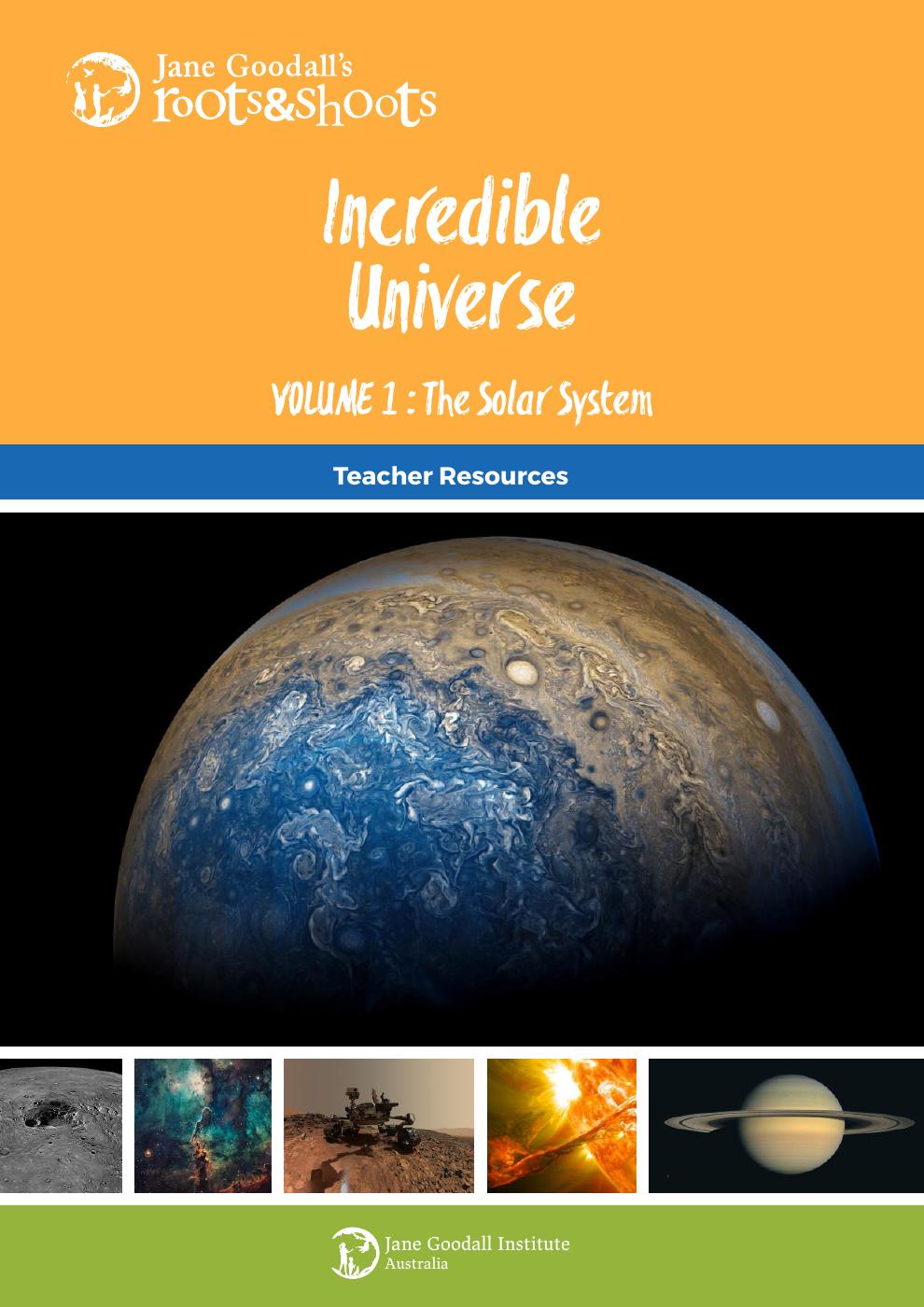 Teacher resources: Incredible Universe