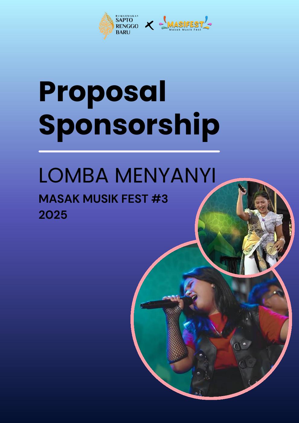 Proposal Sponsorship MASIFEST #3 | PDF to Flipbook