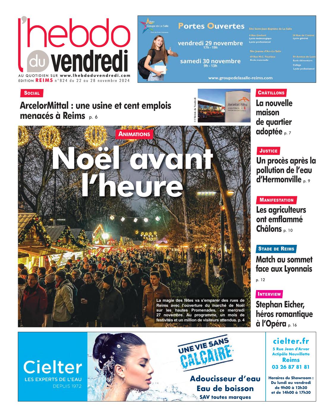 L'Hebdo du Vendredi Reims 824