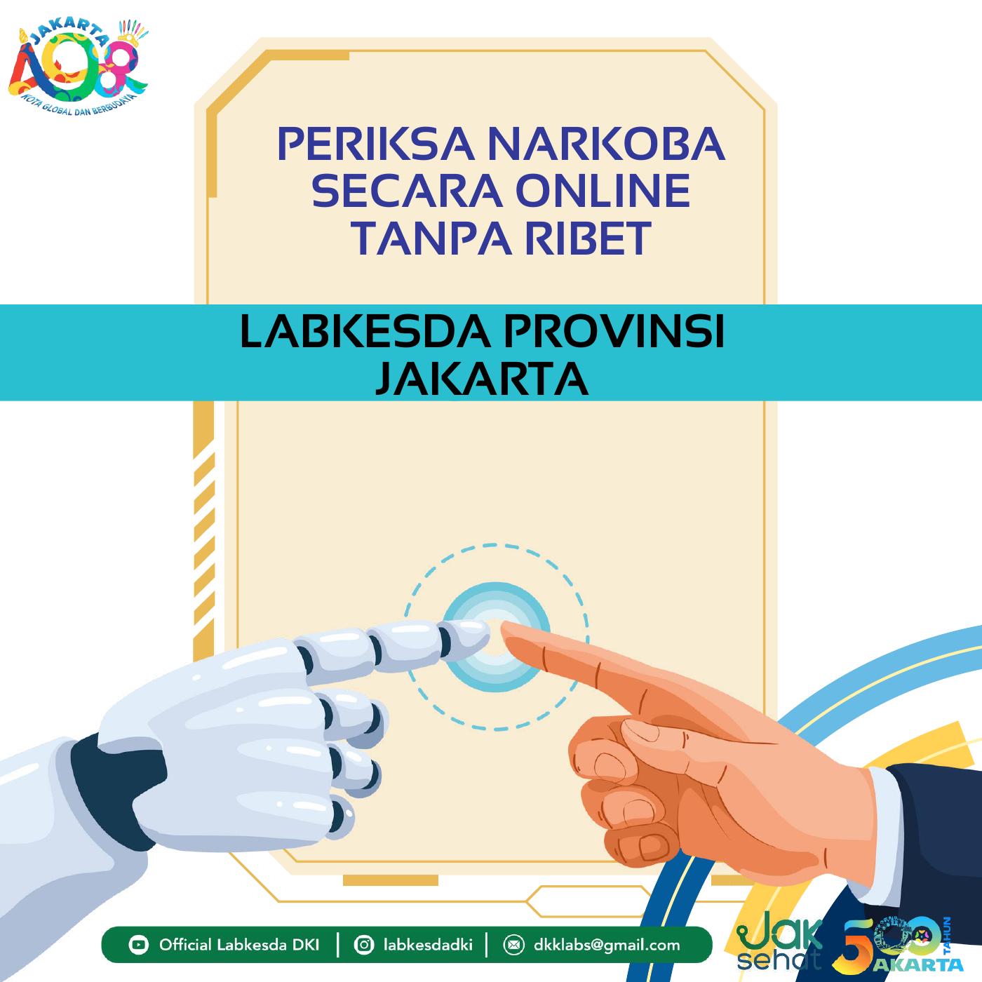 PEMERIKSAAN NARKOBA ONLINE LABKESDA JAKARTA | PDF to Flipbook
