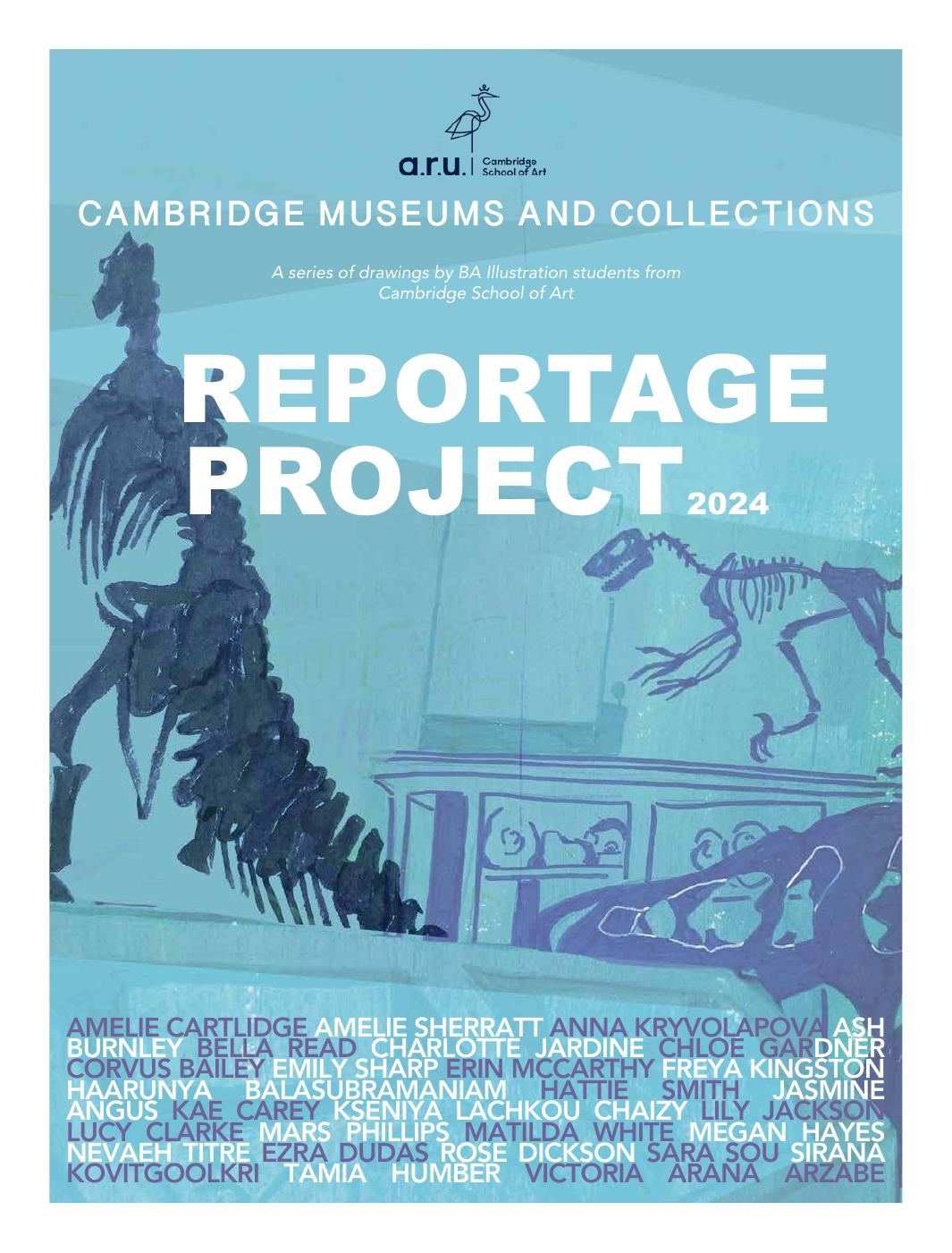 ARU BA (Hons) Illustration student reportage project 2024 | PDF to Flipbook